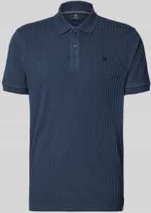 Lerros Slim Fit Poloshirt mit Logo-Stitching