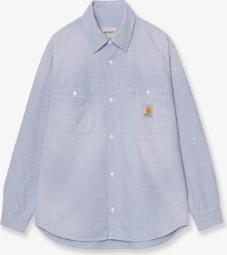 Carhartt Work in Progress Painter cotton shirt with used effect - CARHARTT WIP - gender_Man
