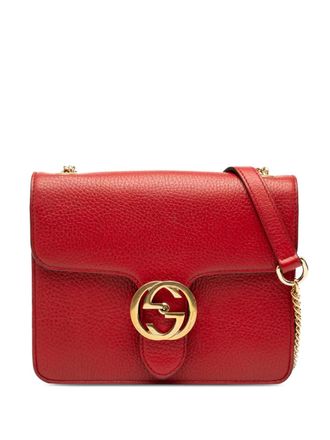 Gucci petit sac &agrave; bandouli&egrave;re Dollar (2000-2015) - Rouge
