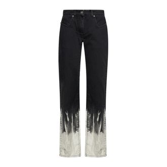 John Richmond Jeans mit geradem Bein und verblasstem Effekt - - Jeans - Damen - Schwarzk - W26