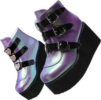 FOMIYES Bout Rond Pour Femme Talons Épais Design Adaptées à Toutes Saisons Et Tenues