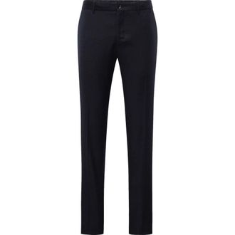 Incotex Verstellbare blaue Wollhose mit Kordelzug - - Trousers - Herren - Blau - S