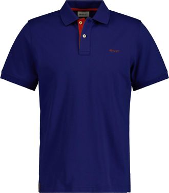 GANT Regular Contrast Pique Rugger Poloshirt