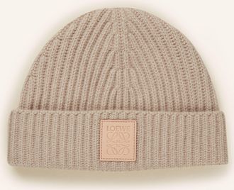 Loewe Cashmere-M&uuml;tze beige