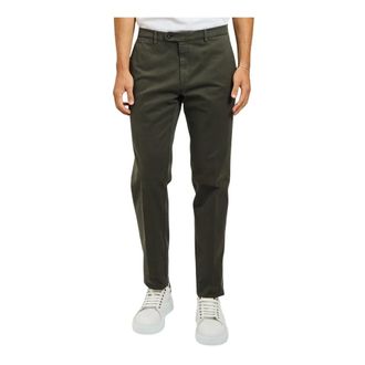 Bugatti Homme, Pantalons, Vert, Taille: 5XL Pantalons Décontractés Verts Jambe Droite
