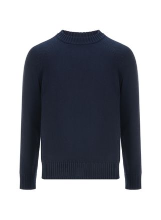 Saison 1865 Baumwollpullover - Blau