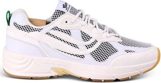 Genesis Herren vegan Sneaker G-Eco 99 Zweifarbig Mesh Wei&Atilde;Y