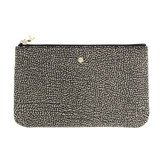 Borbonese Classica Flat Pouch - - Bags - Damen - Beige - ONE SIZE