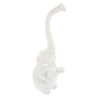 Pretyzoom Elefanten-toilettenbürste Mit Langem Griff Aus Robustem Kunststoff Und Nylon Weiche Borsten Schonend Inkl Stabilem Keramikhalter Praktische Wc-bürsten