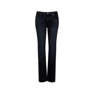 7 For All Mankind Jean droit d&eacute;lav&eacute;