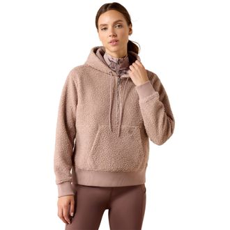 Ariat Womens Orinda Hoodie Long Sleeve in Sphinx, Size X-Small, by Ariat