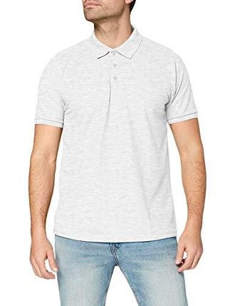 Fruit Of The Loom SS025M, Polo Homme, Grey (Heather Grey), 3X-Large