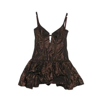 Maria Lucia Hohan Raffiniertes Korsett-Kleid - - Dresses - Damen - Braun - S