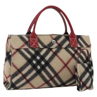 Burberry Sac &agrave; main vintage Pre-owned - Femme - Pre-owned - Beige - Taille: ONE Size