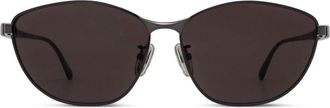 Balenciaga Sonnenbrille mit Cat-Eye-Gestell - Grau