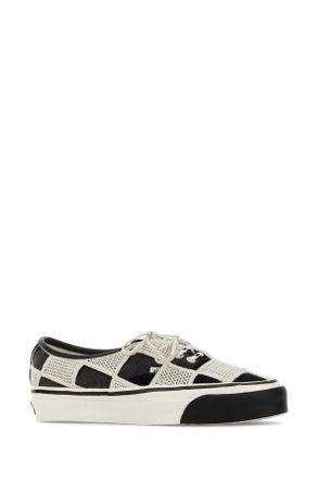 Vans Unisex Multicolor Corduroy And Flannel Lx Authentic Sneakers Blackegret