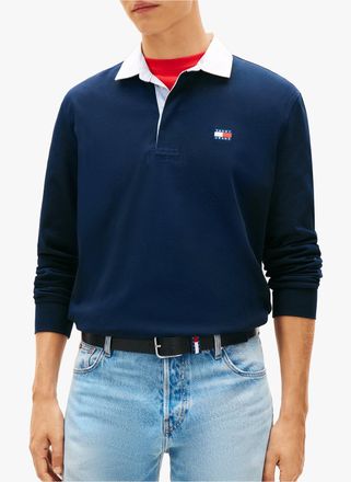 Tommy Hilfiger Polo manches longues en coton
