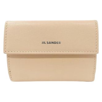 Jil Sander Pre-owned Leder Geldb&ouml;rse - - Pre-owned - Damen - Rosa - ONE SIZE