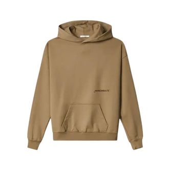 Hinnominate Hinnominate, Homme, Sweatshirts et sweats &agrave; capuche, Brun, Taille: M Logo Print Sweat &agrave; capuche