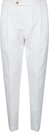 Berwick 1707 Homme, Pantalons, Blanc, Taille: XL Pantalone Relaxed Fit NOS