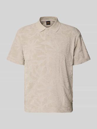 Boss Orange by Hugo Boss Regular Fit Poloshirt aus Baumwoll-Mix Modell PE_FLOWER