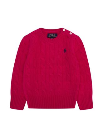 Polo Ralph Lauren Wool-Cashmere Blend Knit Jumper - Pink
