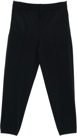 Emporio Armani Homme, Pantalons, Noir, Taille: L Pantalon en nylon stretch avec bas &eacute;lastique