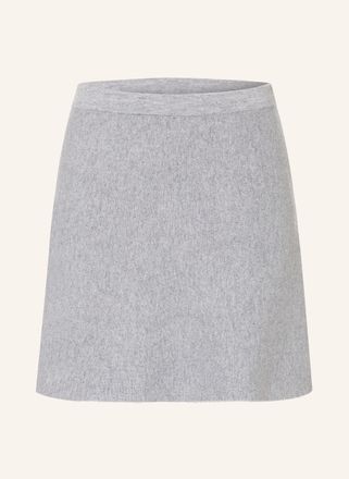 Rich & Royal Strickrock Mit Cashmere grau