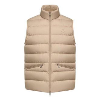Moncler Treompan Daunenweste - - Jackets - Herren - Beige - L