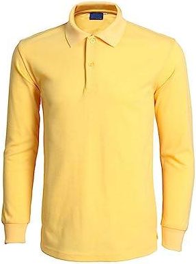 Generic Polo pour homme, coupe r&eacute;guli&egrave;re, t-shirt Henley &agrave; manches courtes, col basculant, chemise &agrave; manches courtes avec bouton 1/4, t-shirt de couleur unie,