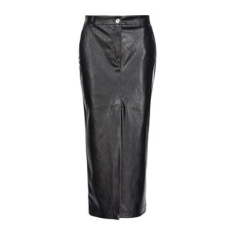 Pinko Polyesterrock mit Rei&szlig;verschluss und Knopfverschluss - - Skirts - Damen - Schwarzk - M
