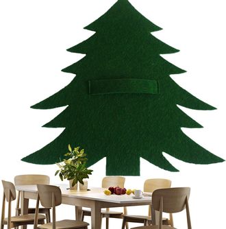 Generic Christmas Cutlery Pouch - 4 St&uuml;ck Weihnachtsausstecher, Weihnachtstr&auml;ger, Weihnachtsdekoration, Knifes, Forks, Tableware Taschen, Tischdekoration f&uuml;r 