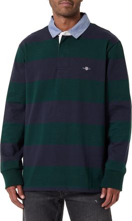 GANT REG Chambray Stripe Heavy Rugger