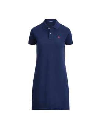 Ralph Lauren COTTON MESH POLO DRESS