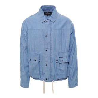 Barbour Homme, Vestes, Bleu, Taille: M Durham Veste L&eacute;g&egrave;re en Denim