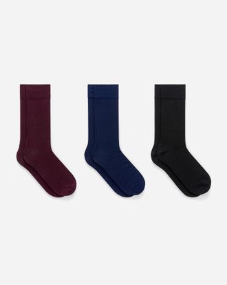 Arket Unifarbene Socken Im 3er-Pack -Rot