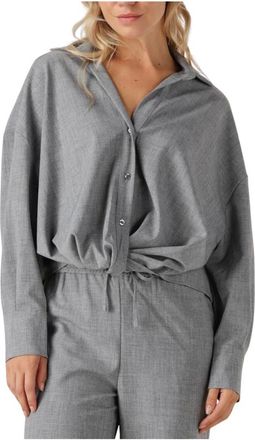 Amaya Amsterdam Damen, Blusen & Hemden, Grau, LGr&ouml;&szlig;e