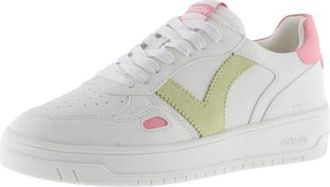 Victoria Basket Basse Seúl Effet Cuir & Pièces Fluo en Contraste 1257121 pour Femme Rosa 39