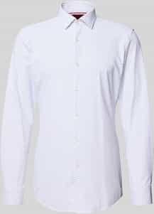 HUGO BOSS Slim Fit Businesshemd mit Kentkragen Modell KENNO
