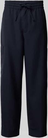 Kenzo Regular Fit Leinenhose mit Cargotasche