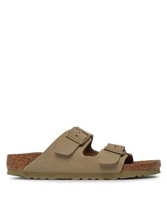 Birkenstock Pantoletten Arizona Birko-Flor 1027697 Khakifarben