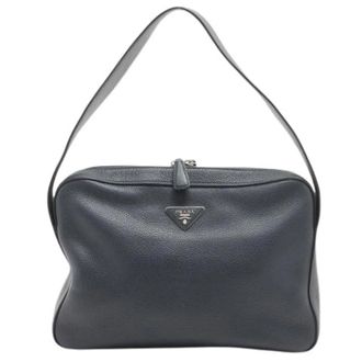Prada Sac bandouli&egrave;re vintage Pre-owned - Femme - Pre-owned - Bleu - Taille: ONE Size