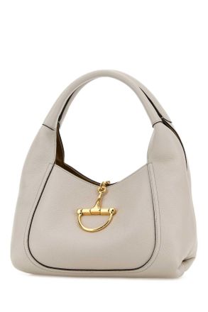 Gucci Womens Light Grey Leather Shoulder Bag Sphinx Calf Skin Borse A Mano