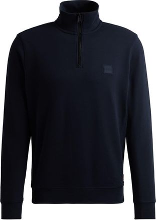 HUGO BOSS Sweatshirt f&uuml;r Herren, Frottee (Dunkelblau)