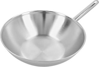 Demeyere Wok 30 cm Wok - /Stir Fry Pan - Frying pans (- Wok/Stir Fry Pan, Silver, 4.8 L, 300 mm)