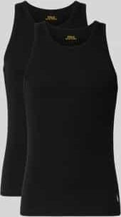 Ralph Lauren Slim Fit Unterhemd aus reiner Baumwolle im 2er-Pack