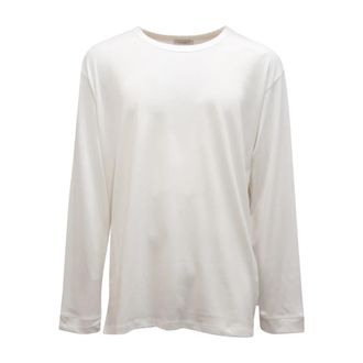 Paolo Pecora M2839 Maglia Loose Fit - - Tops - Herren - Wei&szlig; - S