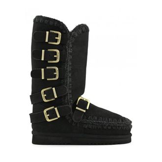 Mou Eskimo 40 Buckle Straps - - Shoes - Damen - Schwarzk - 37 EU