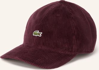 Lacoste Cord-Cap rot