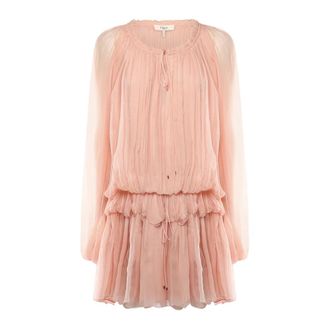 Chlo&eacute; Femme, Robes, Rose, Taille: 36 FR Mini Robe Cape